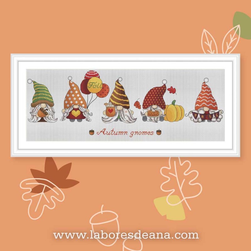 Revista Punto de Cruz Gnomos