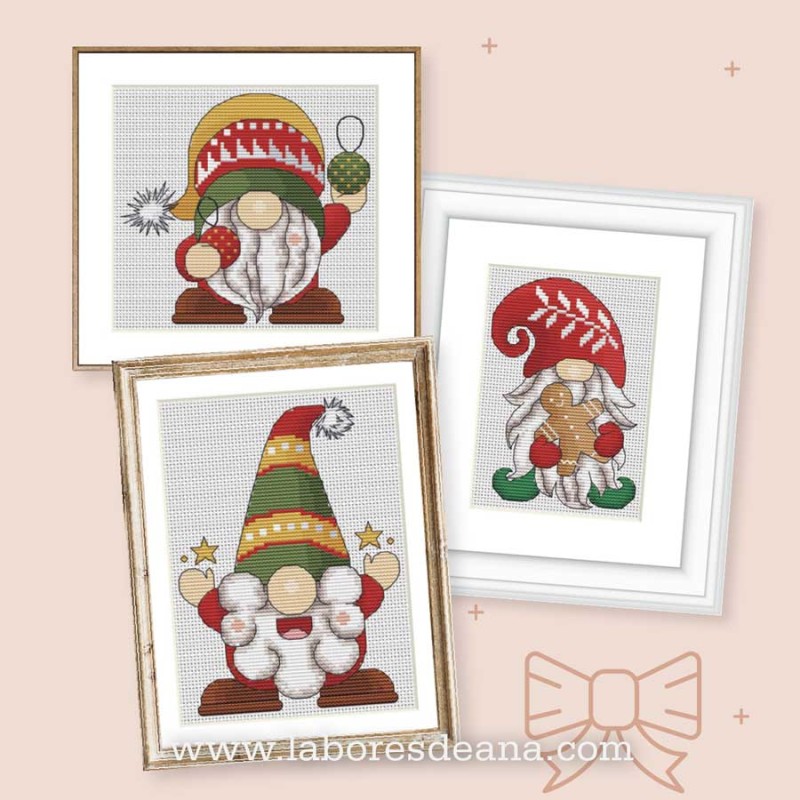 Revista Punto de Cruz Gnomos