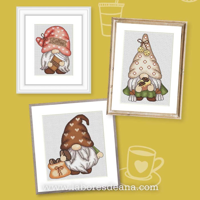 Revista Punto de Cruz Gnomos